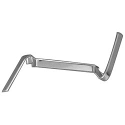 12 White Gold Filled Counter-Loc Ring Guards For Ladies'