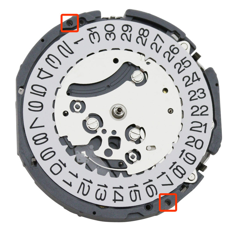 Genuine Seiko 6 Hand Quartz Chronograph Watch Movement 6T63 Height 7.1mm