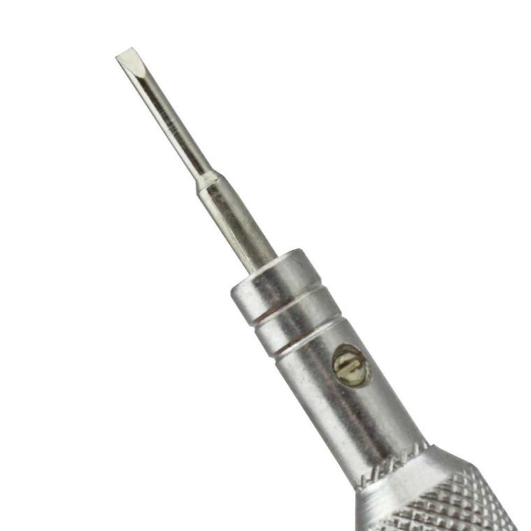 5 Piece High Torque Watch and Jewelry Screwdriver Set on Wood Base