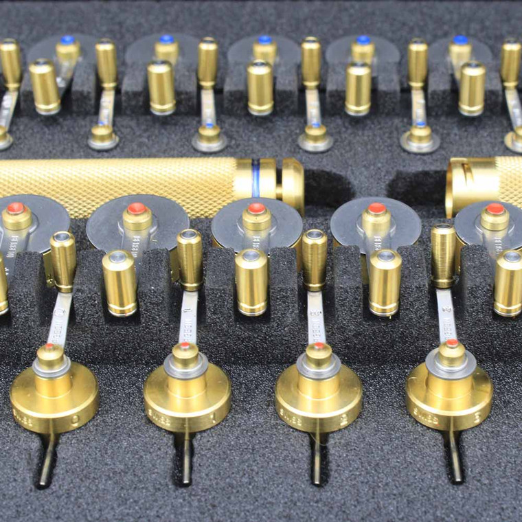 Bergeon 36 Piece Mainspring Winders Set for Left and Right Handed Winding