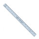 Flexible Steel Ruler with Millimeters and Inches mm in Metal Gauge Ruler