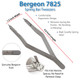 Bergeon 7825 Spring Bar Tweezers - Esslinger.com