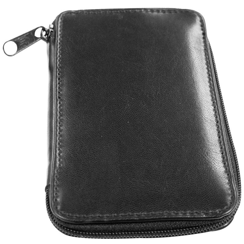 Large Leather Gem Parcel Box Diamond Paper Storage Case Portable