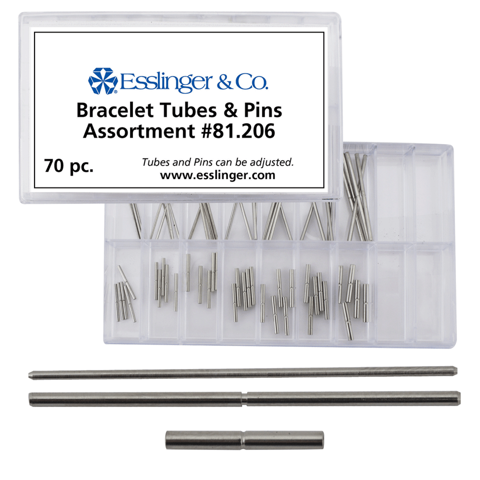 70 Piece Watch Band Parts Tube and Pin Assortment