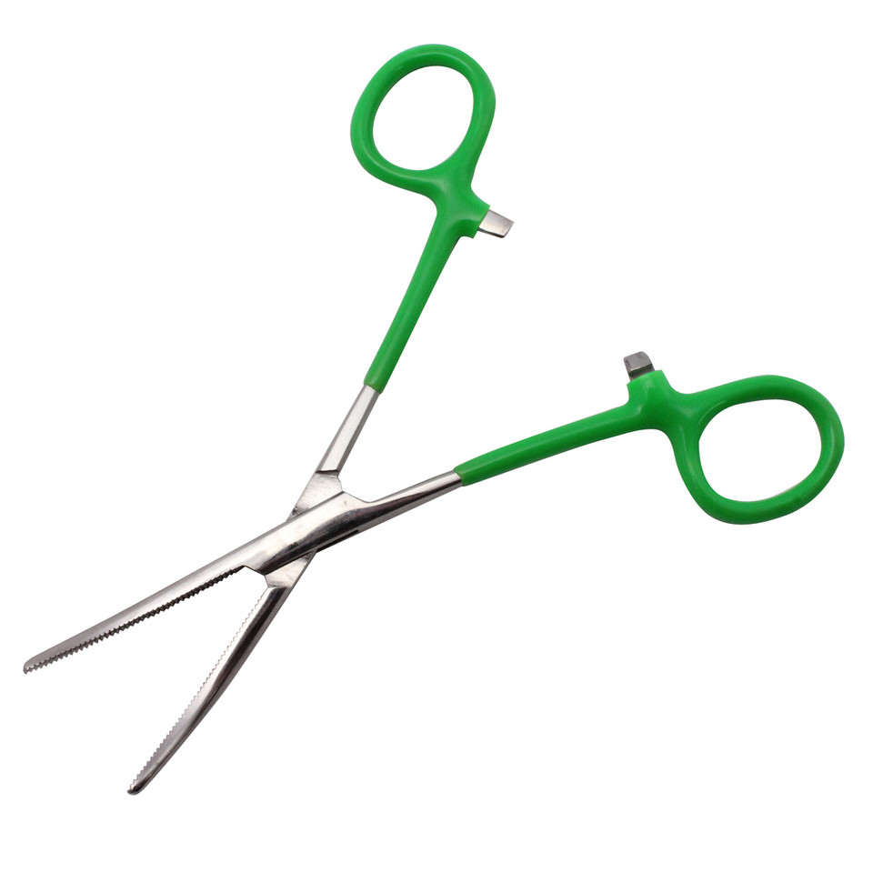 Hemostat Clamp with Coated Tips