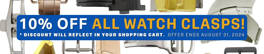 Watch Buckles | Replace Watch Clasp | Deployment, Butterfly, Fold Over ...