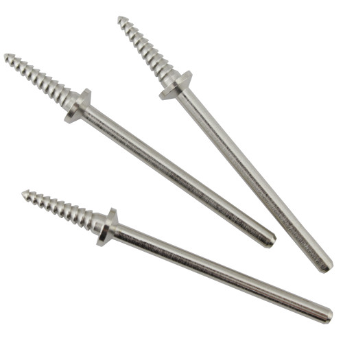Miniature Mandrels Tapered Threaded Screw Shank