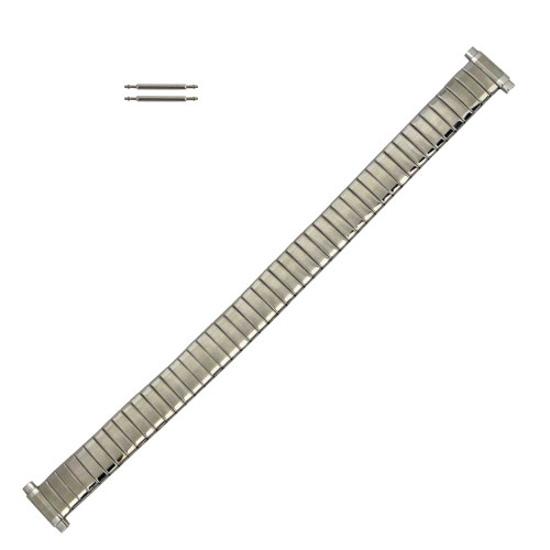 Classic Expansion Etched Design Watch Band Stainless Steel, Expandable ...