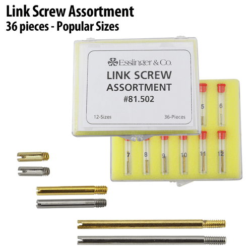Assorted Stainless Steel Link Screws for Watch Bands