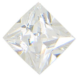 Square Princess Cut CZ - Esslinger.com