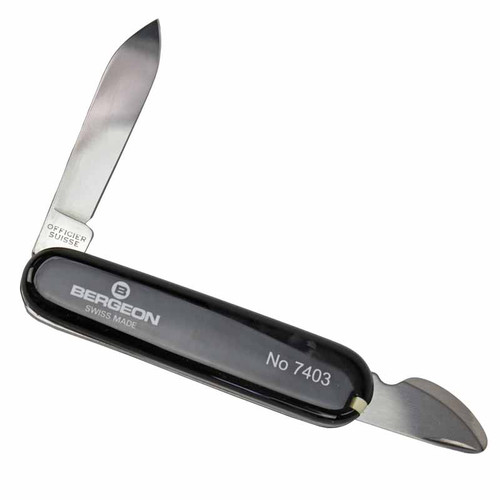 Bergeon 7403 Swiss Case Knife 2 Blade