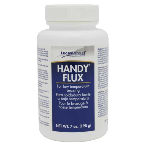 Handy Flux Paste, 7 oz. Jar with Brush