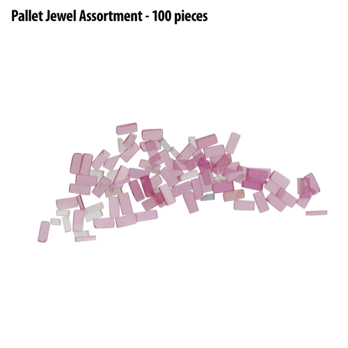Pallet Jewel Assortment for Watches 100 PC
