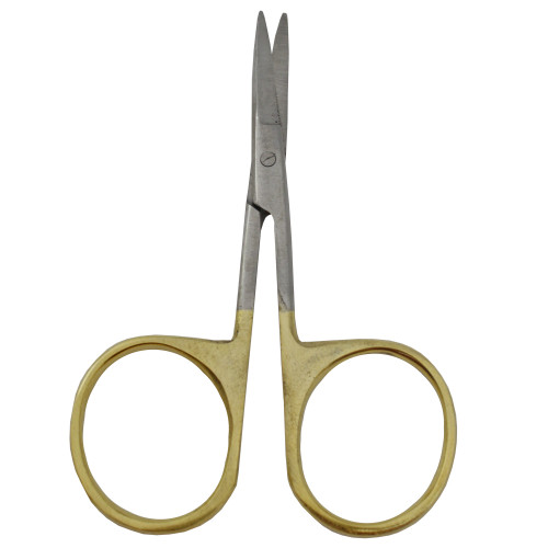 Precision Scissors with Gold Handles