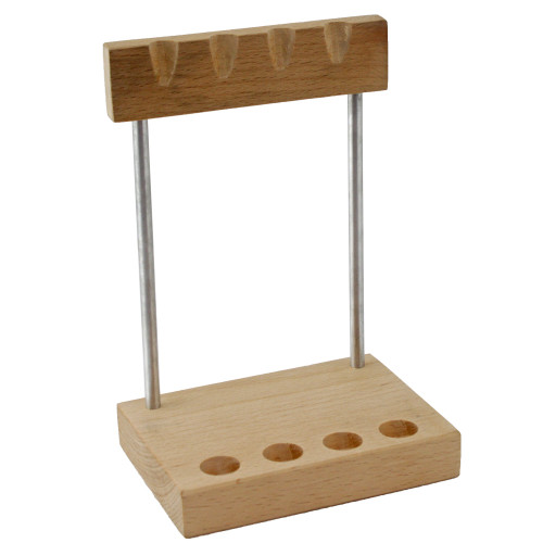 Mini Wood Hammer Stand for 4 Hammers
