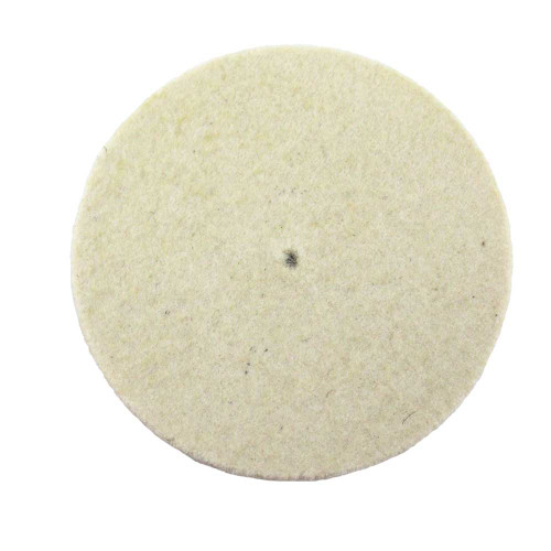 Felt Square Edge Buffing Wheel 2 x 1/2 Inch Medium | Esslinger & Co