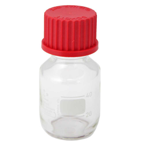 Glass Bottle for Epilame Watch Cleaner with Basket,