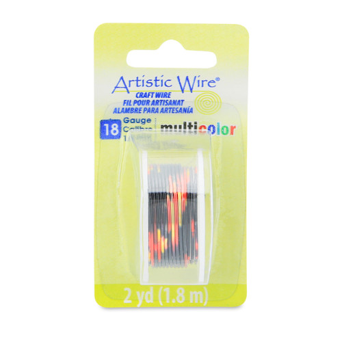 Artistic Wire 18 Gauge Multi Color Craft Wire Red Gold Black