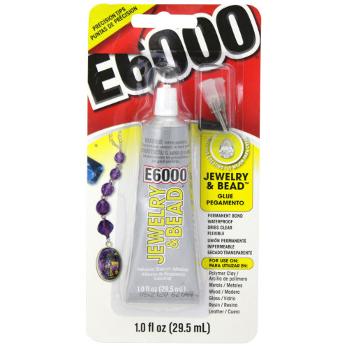 E 6000 Jewelry and Bead Adhesive