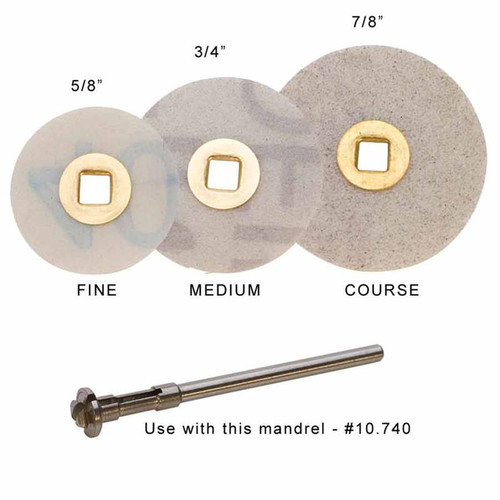 Moore's Magnum 7/8 Inch Sanding Discs Box 100