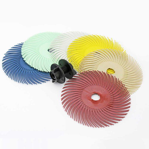 3 Inch 3M® Radial Polishing Discs Set with Adaptor