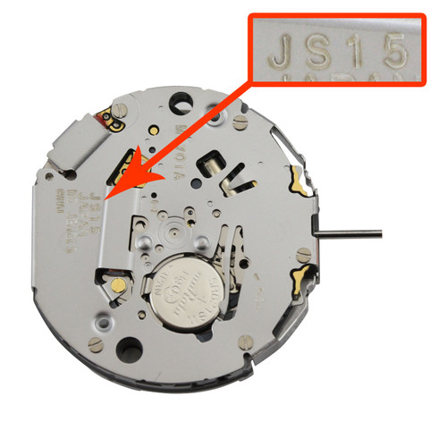 Miyota/Citizen LTD Multifunction Quartz Watch Movement JS15-4 Date At 4 ...