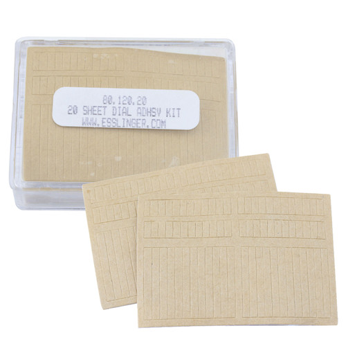 Assortment Of Watch Repair Parts Watch Dial Adhesives Large Kit 20 Sheets