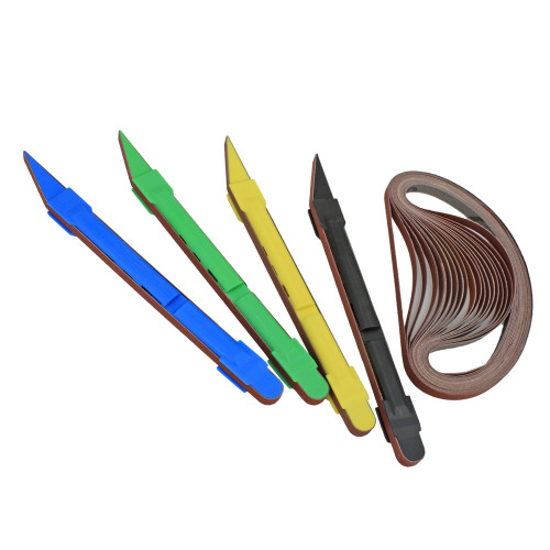 Sanding Details Sticks with Finer Grits Set of 4