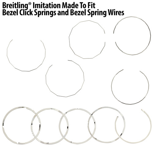 Breitling® Imitation Made To Fit Bezel Click Springs And Bezel Spring Wires