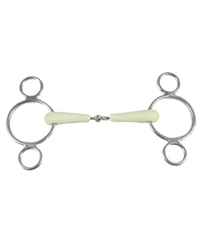 Apple Jointed 2-Ring Elevator Bit | Sprucewood Tack