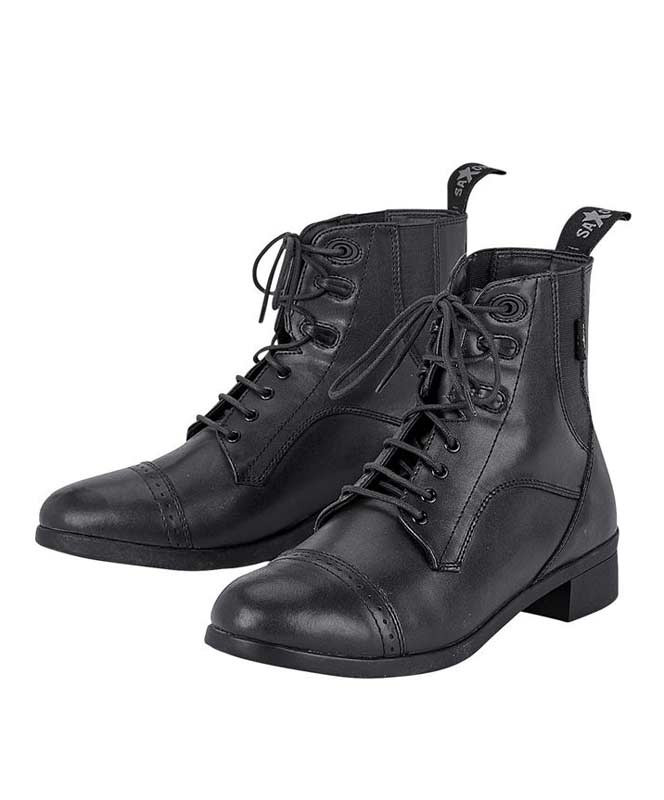 Saxon Syntovia Lace Kids Paddock Boot | Sprucewood Tack
