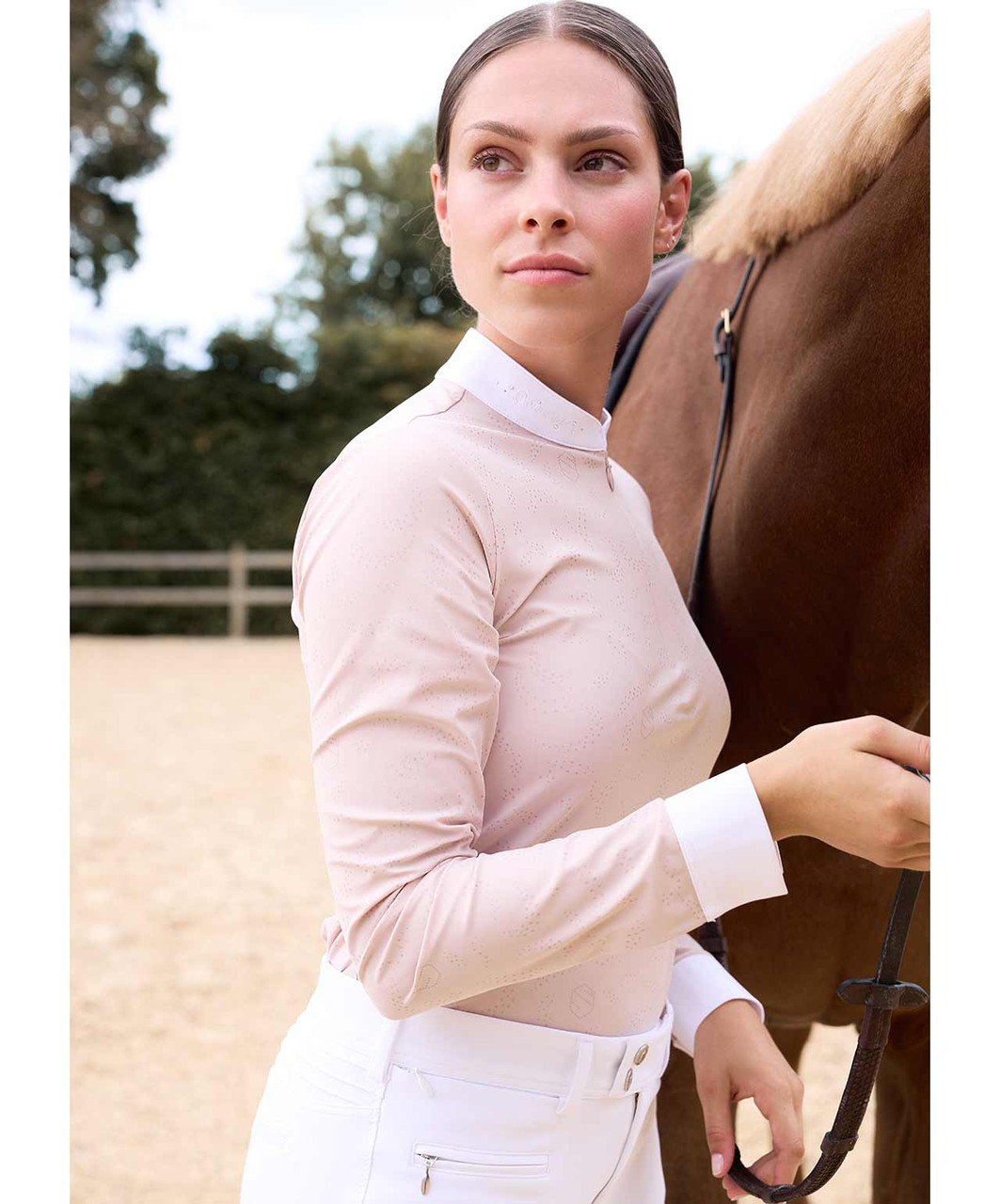 Samshield Louisella Ladies Show Shirt | Sprucewood Tack