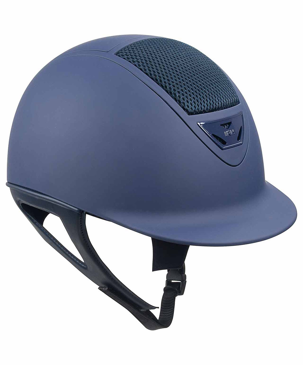 IRH XLT Riding Helmet - Matte Navy with Matte Navy Vent