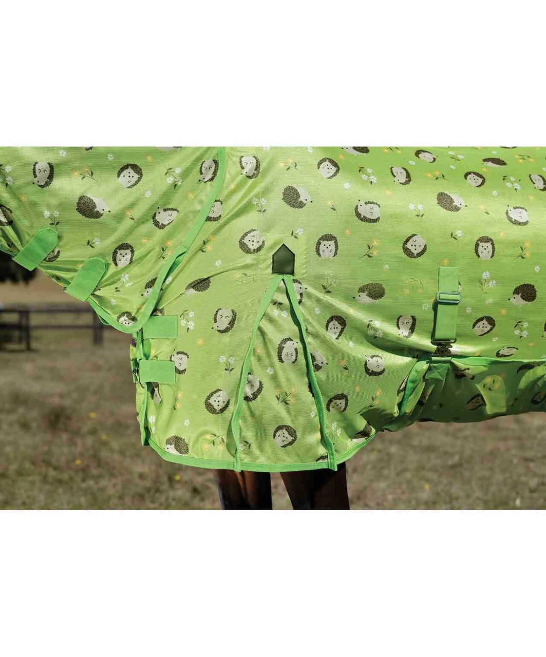 Weatherbeeta Saxon Mesh Fly Sheet with Gusset Belly Wrap