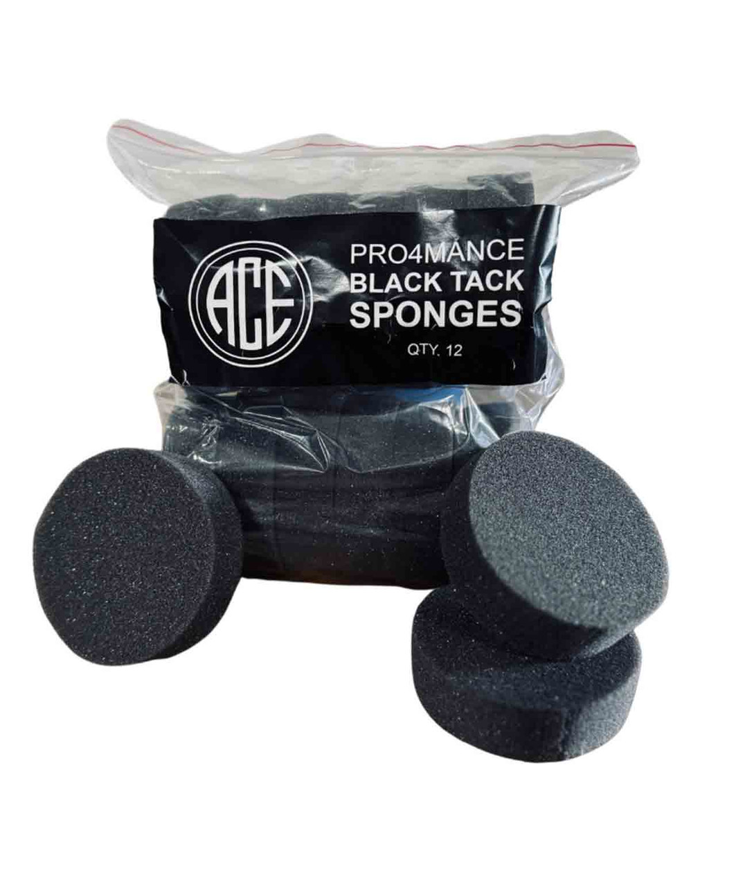 Ace Pro4mance Black Tack Sponges (12 pack) - Sprucewood Tack