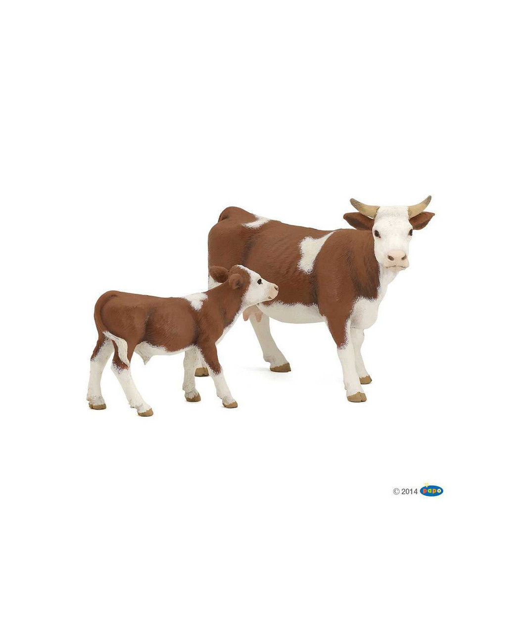 Papo Toy Simmental Calf - Sprucewood Tack
