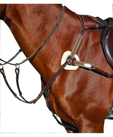 HdR Pro 5 Point Elastic Breastplate Martingale | Sprucewood