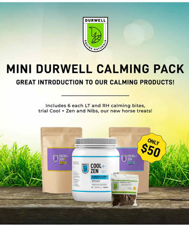 Durwell Mini Calming Pack (Cool + Zen 150g, Lt Chews, Rh Chews ...