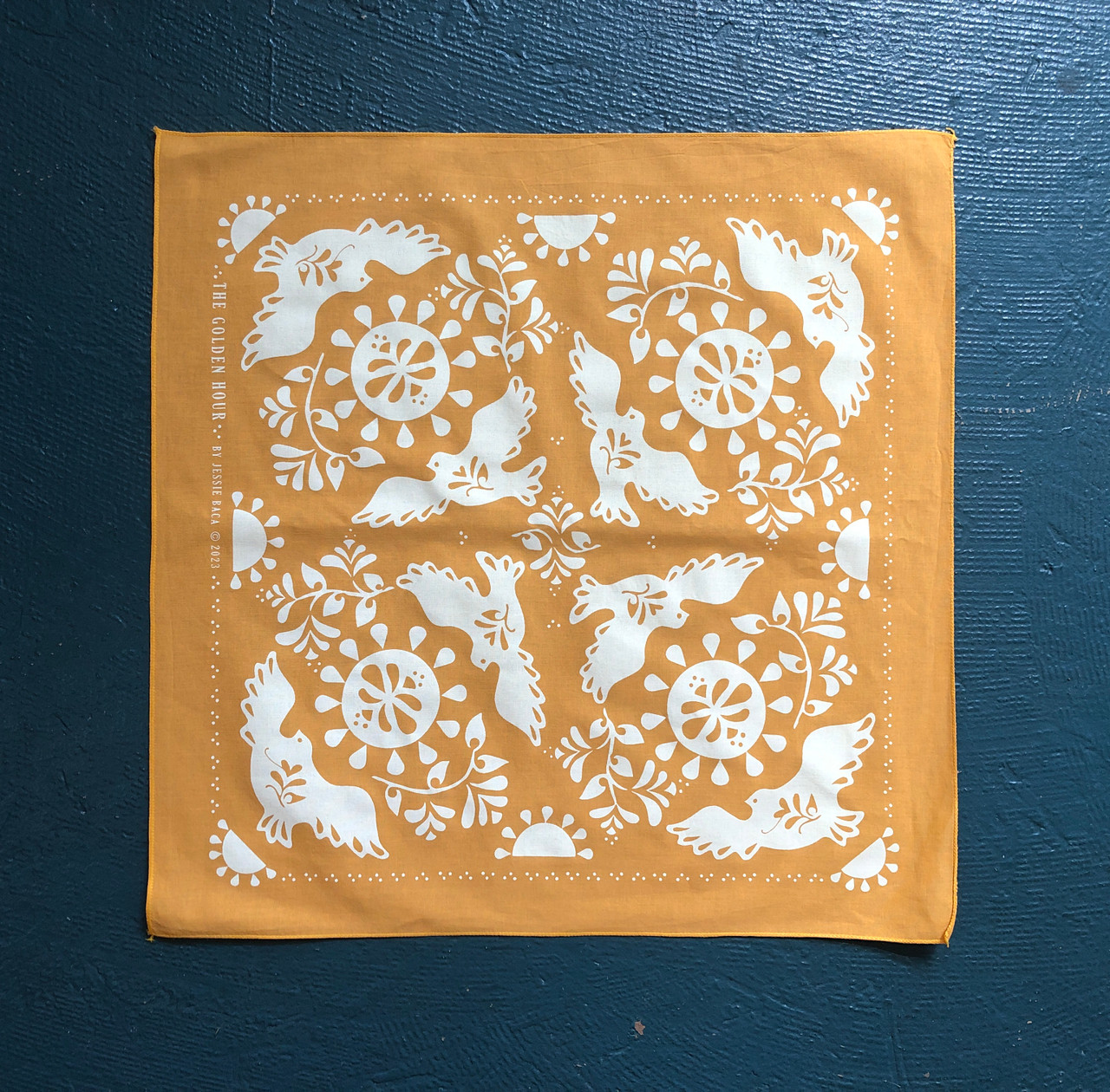 Golden Hour bandana - powerandlightpress