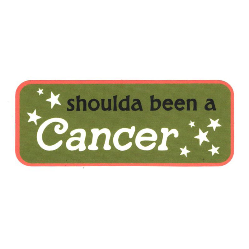 Cancer sticker - powerandlightpress