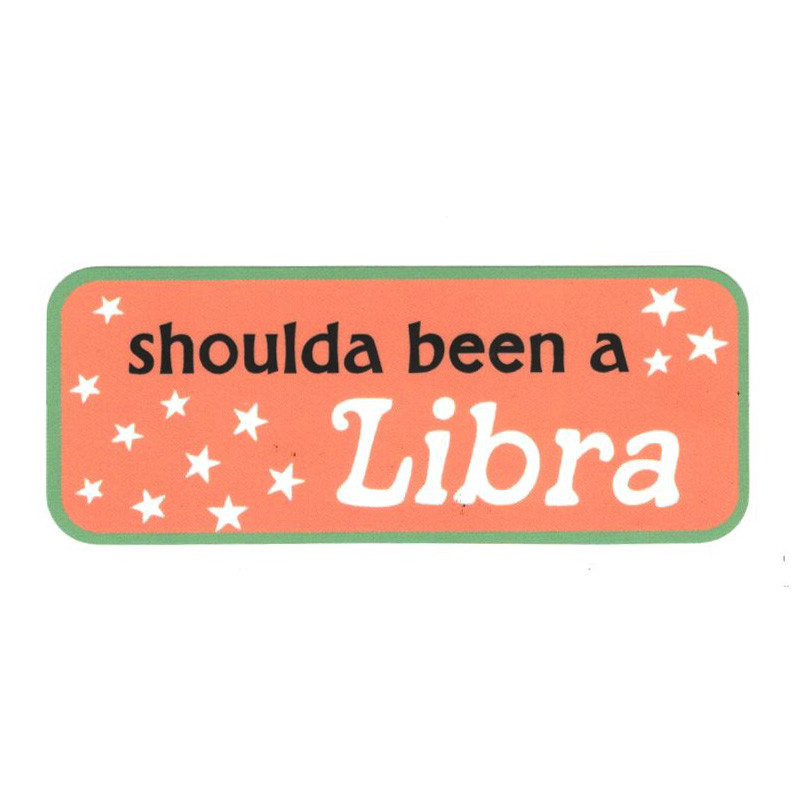 Libra sticker - powerandlightpress