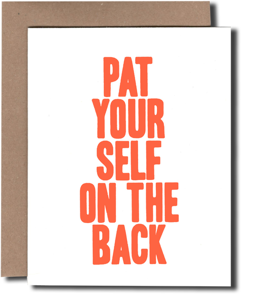 Pat Yourself On The Back - powerandlightpress