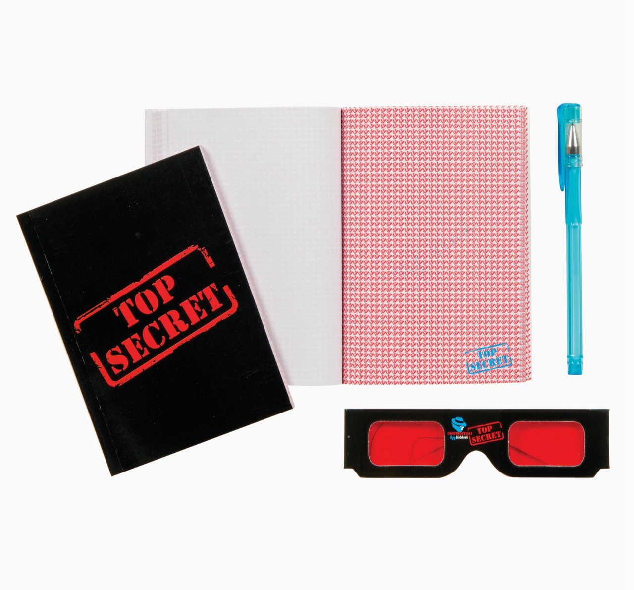 Top Secret Spy Notebook - powerandlightpress