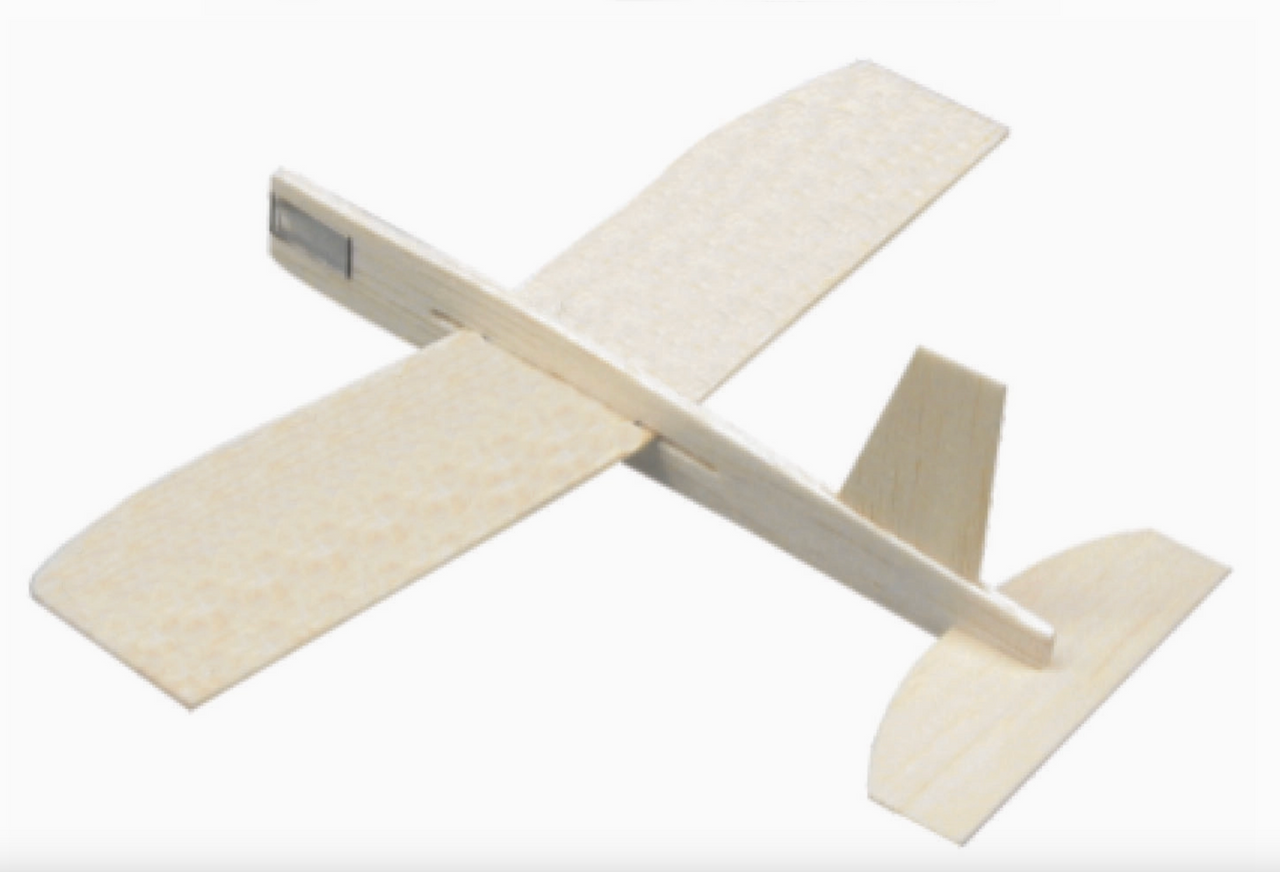 Balsa Wood Glider - powerandlightpress