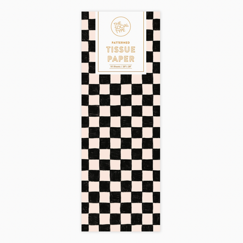 Checker tissue paper - powerandlightpress