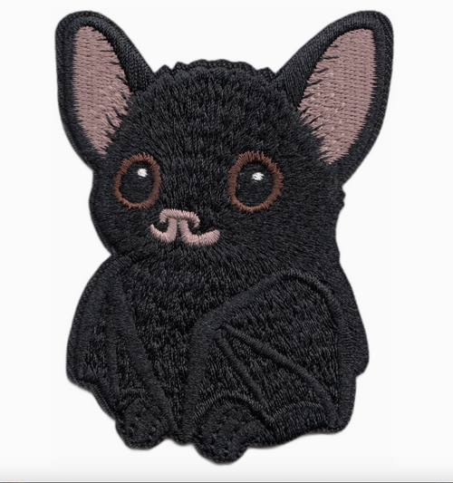 Bat embroidered patch - powerandlightpress