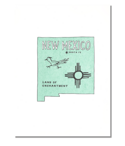 New Mexico Mini Print - powerandlightpress