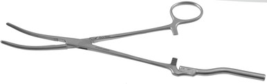 115-455 - JACOBS NEUTER FORCEPS CROSS-SERRATED CURVED W/INLINE POWER ...
