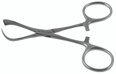 117-518Q - LORNA EDNA TOWEL FORCEPS 4'' QUANTUM - Sontec Instruments, Inc.