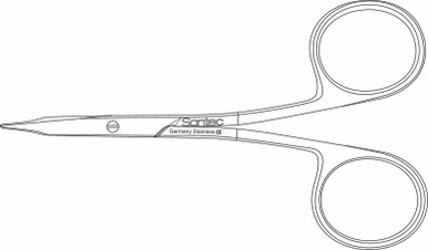 1200-708 - BLACK STEVENS TENOTOMY SCISSORS ERGONOMIC SPREAD HANDLE PC ...